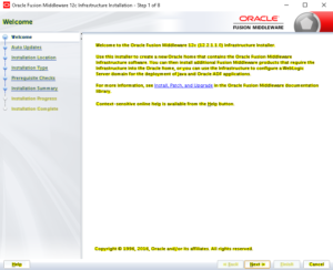 Installing WebLogic 12c and creating your first Cluster – RINNOVO