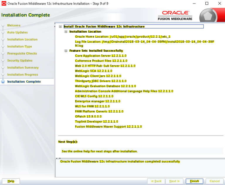 Installing WebLogic 12c and creating your first Cluster – RINNOVO