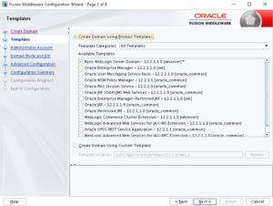 Installing WebLogic 12c and creating your first Cluster – RINNOVO